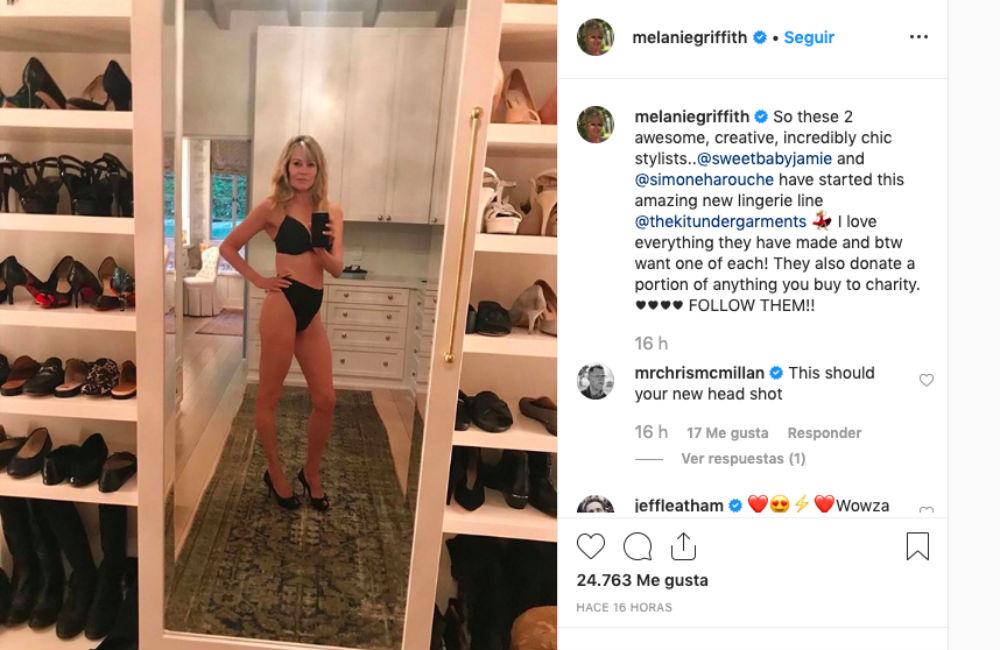 Melanie Griffith zeigt sich demütig Melanie Griffith zeigt sich demütig